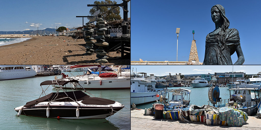 Latsi Beach and Harbour