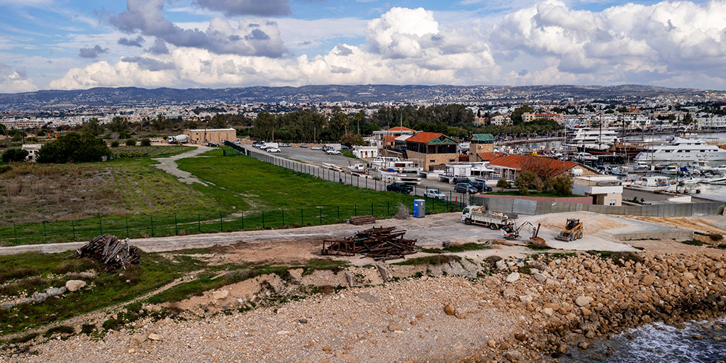 Paphos Harbour Walkway Maintenance