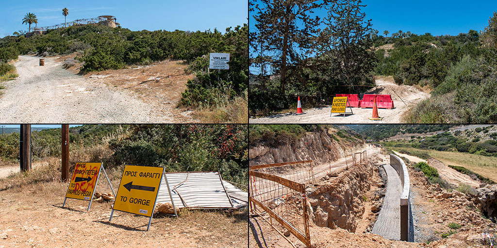 Avakas Gorge and Last Castle Access