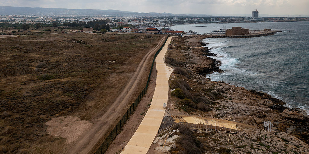 Paphos Harbour Walkway Update - May 20th