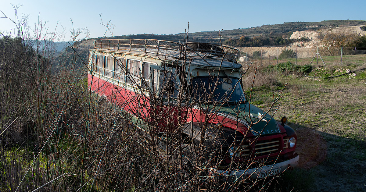 The Stroumbi Bedford Bus